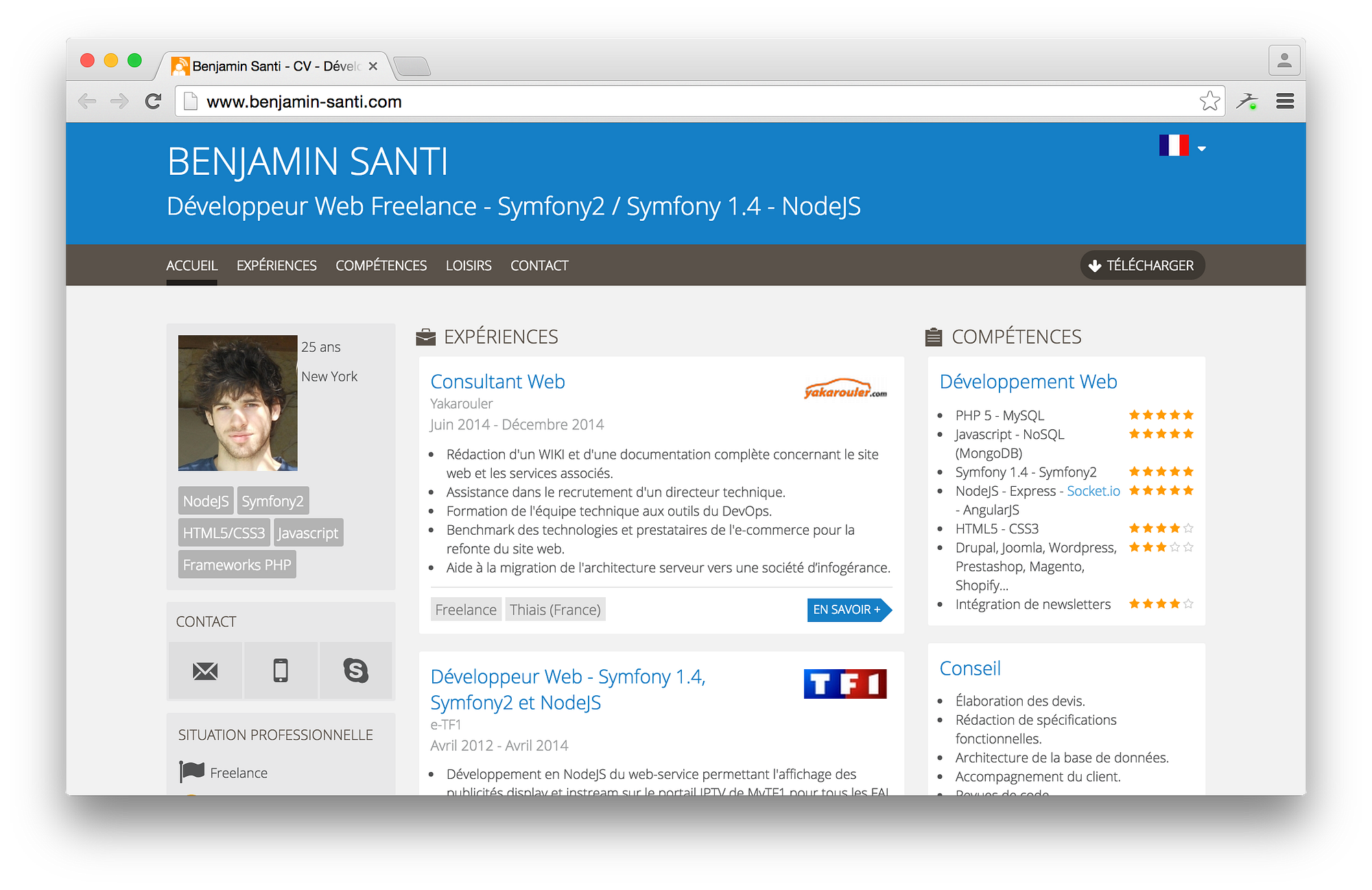 Comment Benjamin, développeur freelance, a fait de son CV une cash ...
