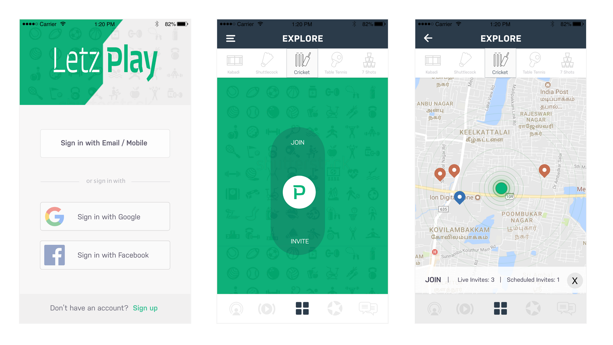 LetzPlay — Social networking platform for day-to-day sports activities ...