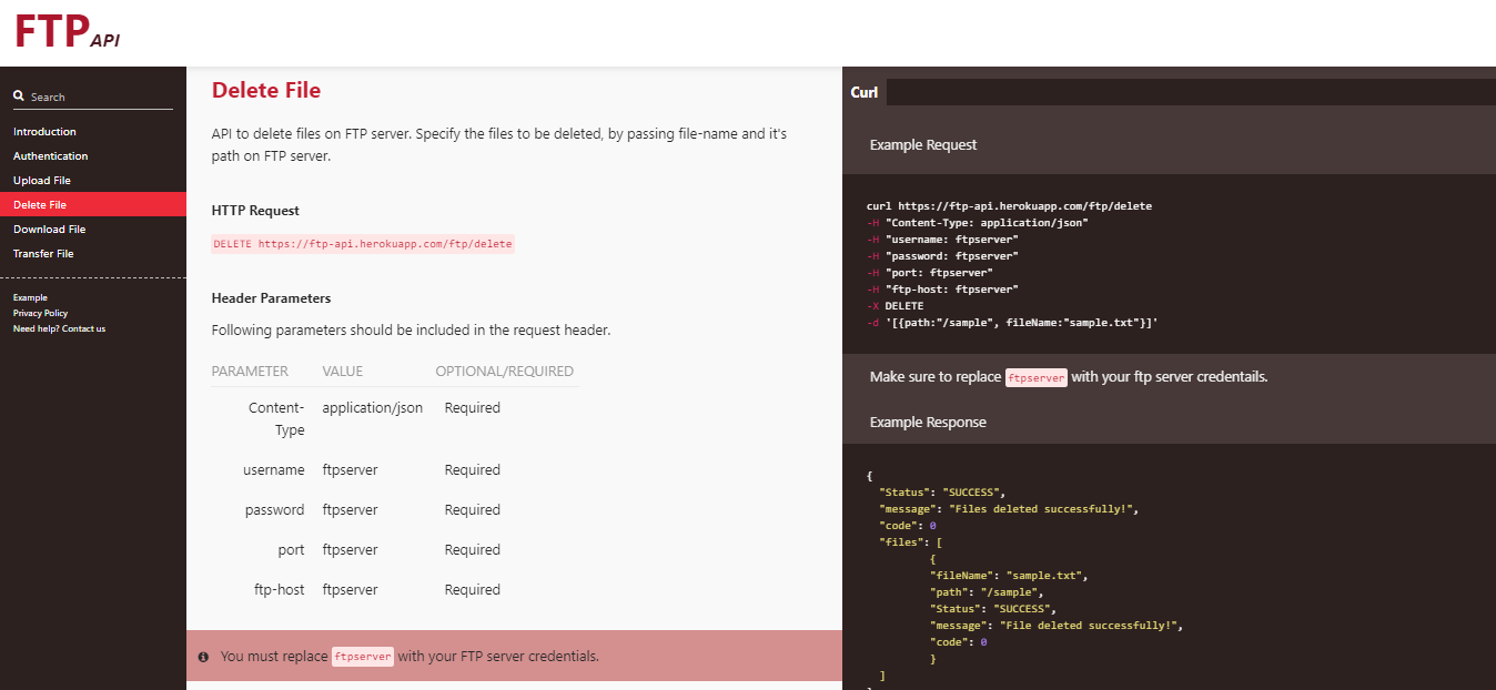 How to use FTP Server using Rest API - Adarsh Sharma - Medium