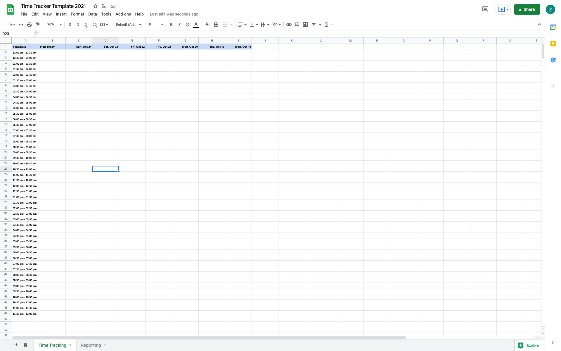 How to Track Your Time Using Google Sheets | by Zakir Hossain | Oct ...