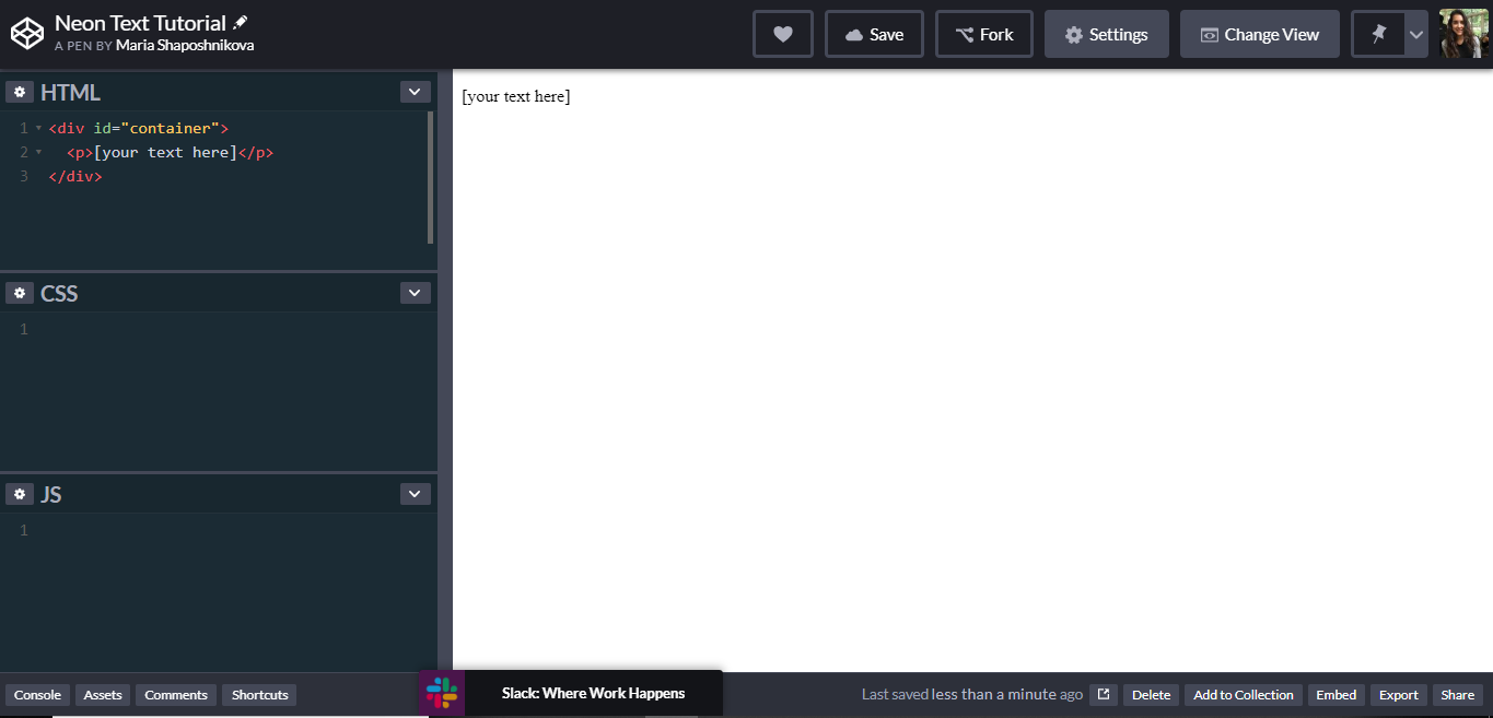 Tutorial: Neon Text in CSS. No prior coding experience required 😏 | by ...