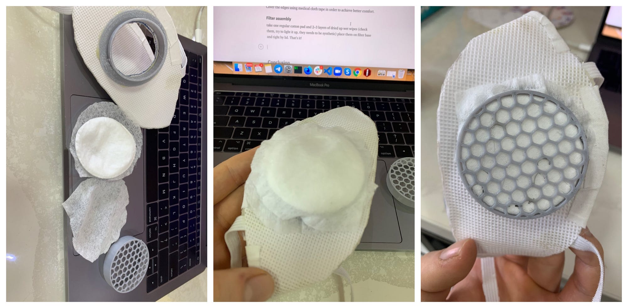 DIY 3D printed virus protection mask from scratch | by grinder brad ...
