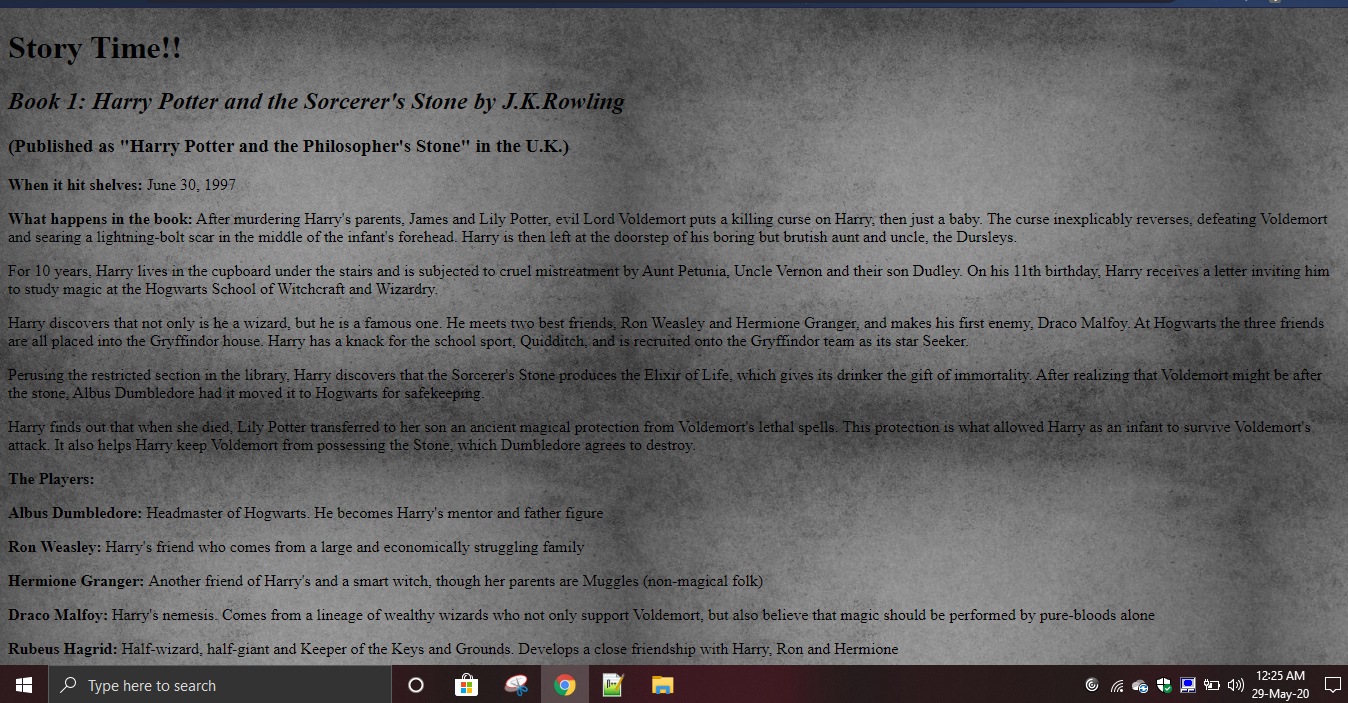 My First HTML Project. This is the code to a very simple HTML… | by ...