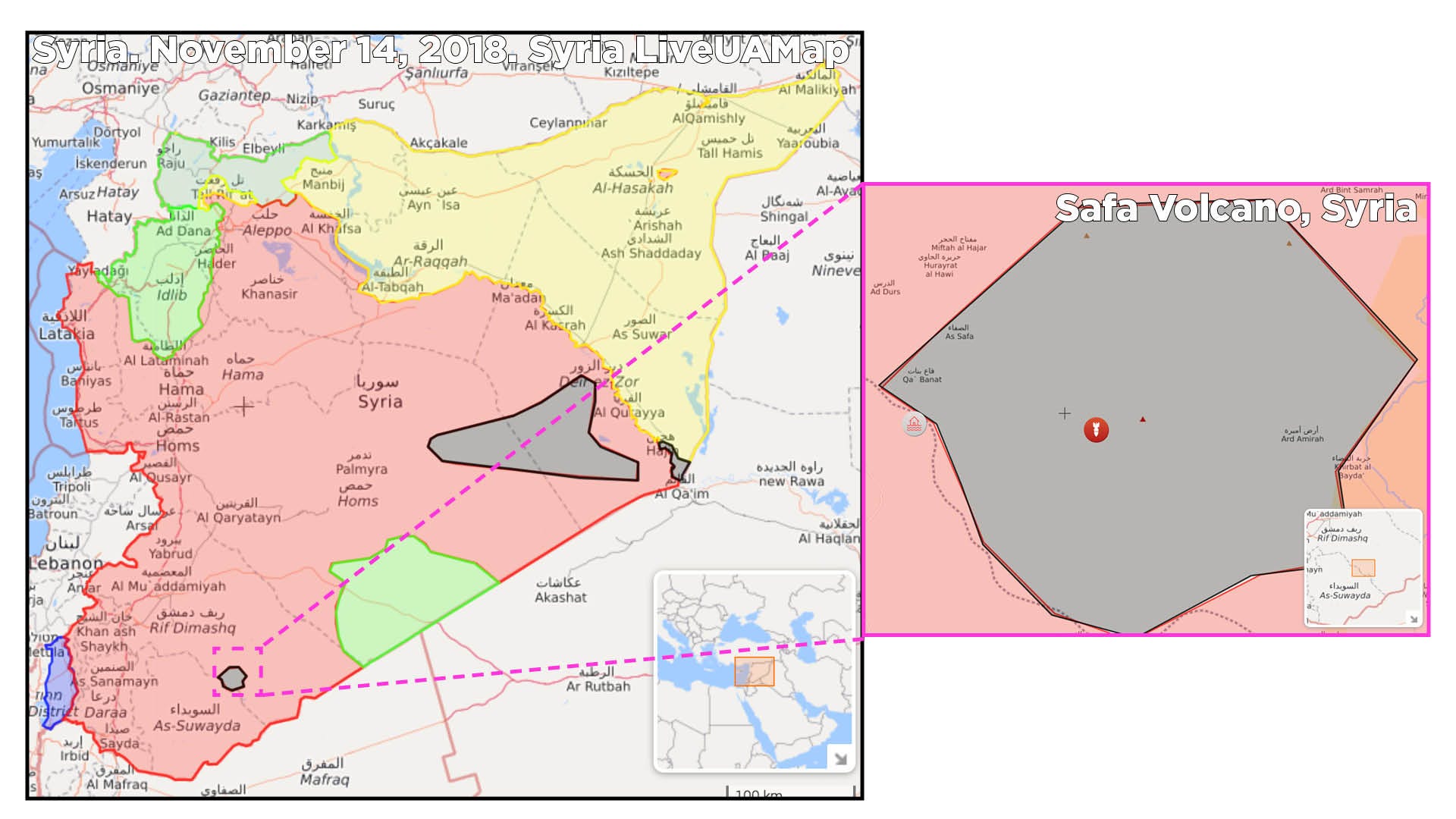 #BreakingSyria: The Fall of ISIS’s Volcanic Stronghold | by @DFRLab ...