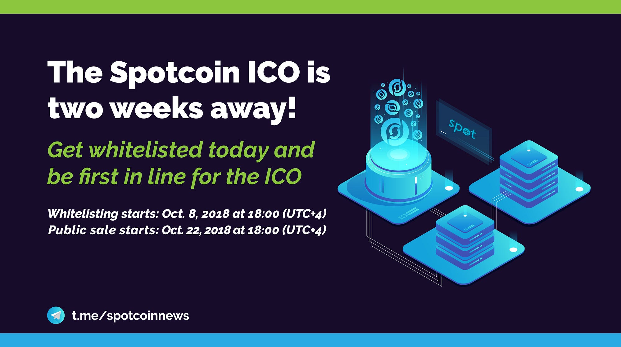 Spotcoin ICO Whitelist Opens Today | by Spotcoin | Medium