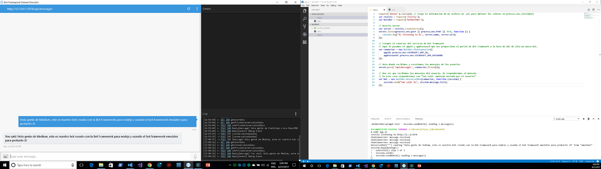 Conociendo el Microsoft Bot Framework | by Paul Arizpe | Medium
