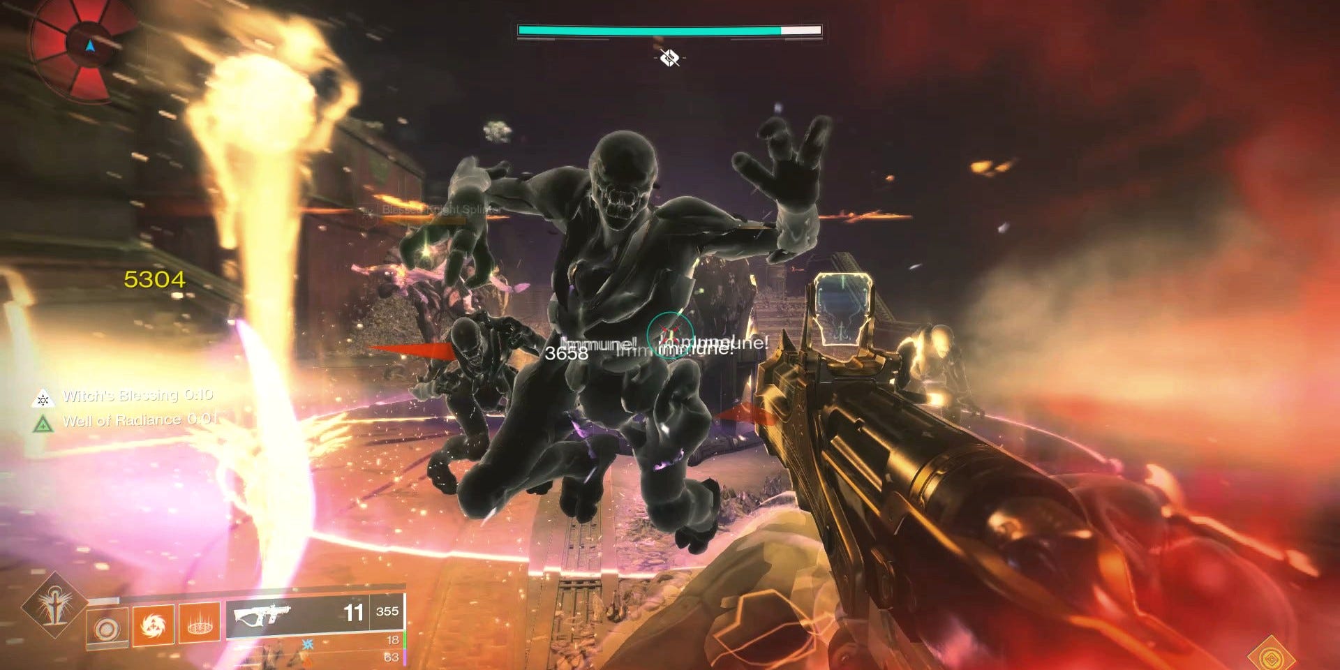 Clearing the Hive Ritual in Crown of Sorrow: Destiny 2 Raid Encounter ...