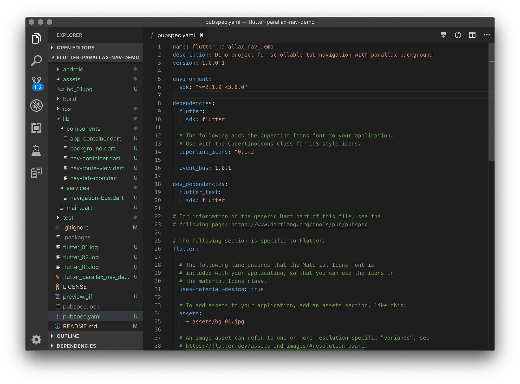 Creating a Parallax Background in Flutter - ITNEXT