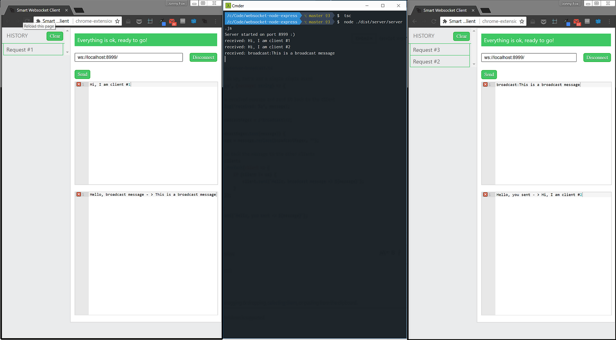 Websocket Nodejs Express — Step By Step Tutorial Using Typescript By Jonny Fox Factory