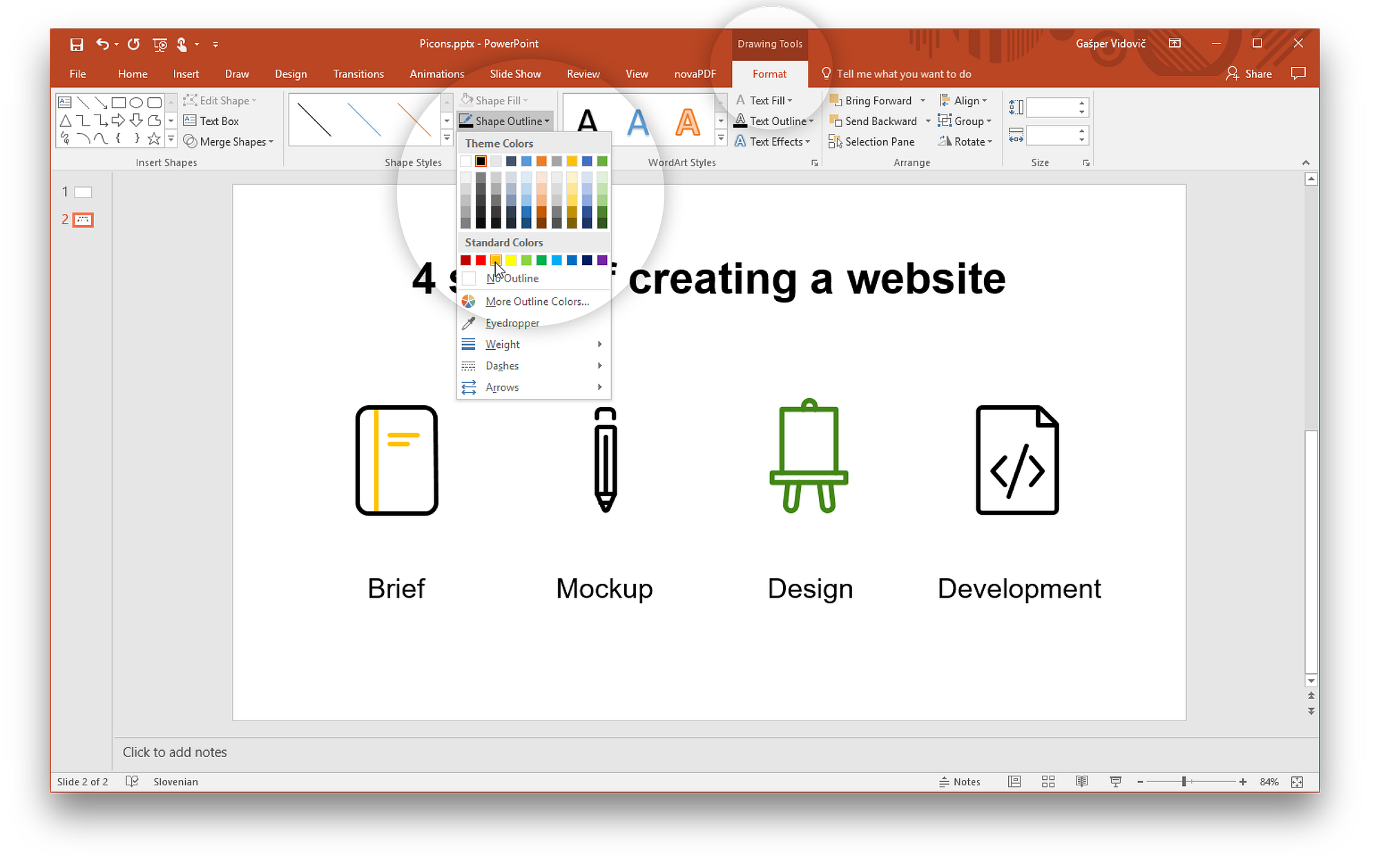 How to Use Vector Icons (Objects) in Microsoft PowerPoint — the Right ...