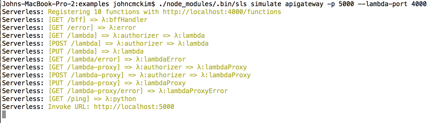 How you can speed up serverless development by simulating AWS Lambda locally | by John McKim ...