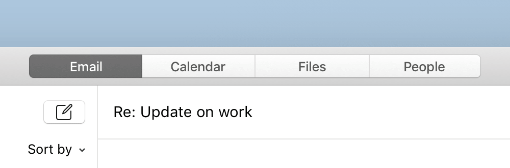 Bringing Outlook for iOS’s heritage to the desktop. A visual ...