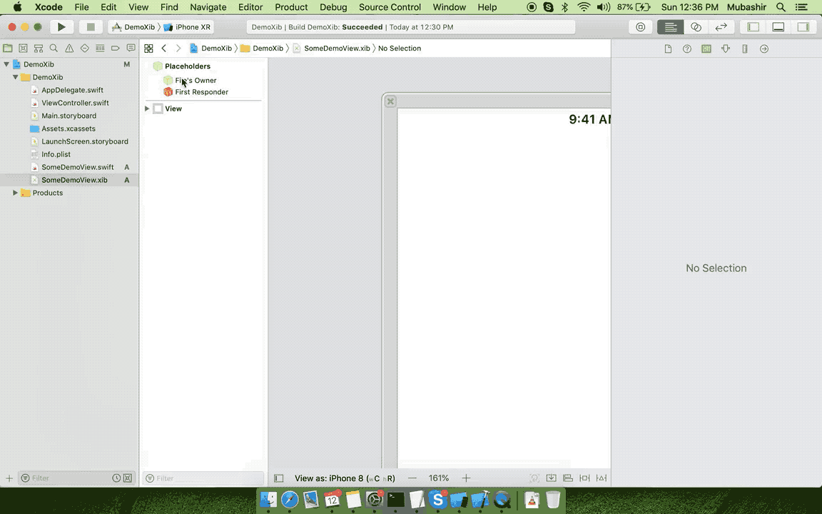 Make A View Using .xib file Xcode 10 2019 Guide | by Mubashir Ali | Medium