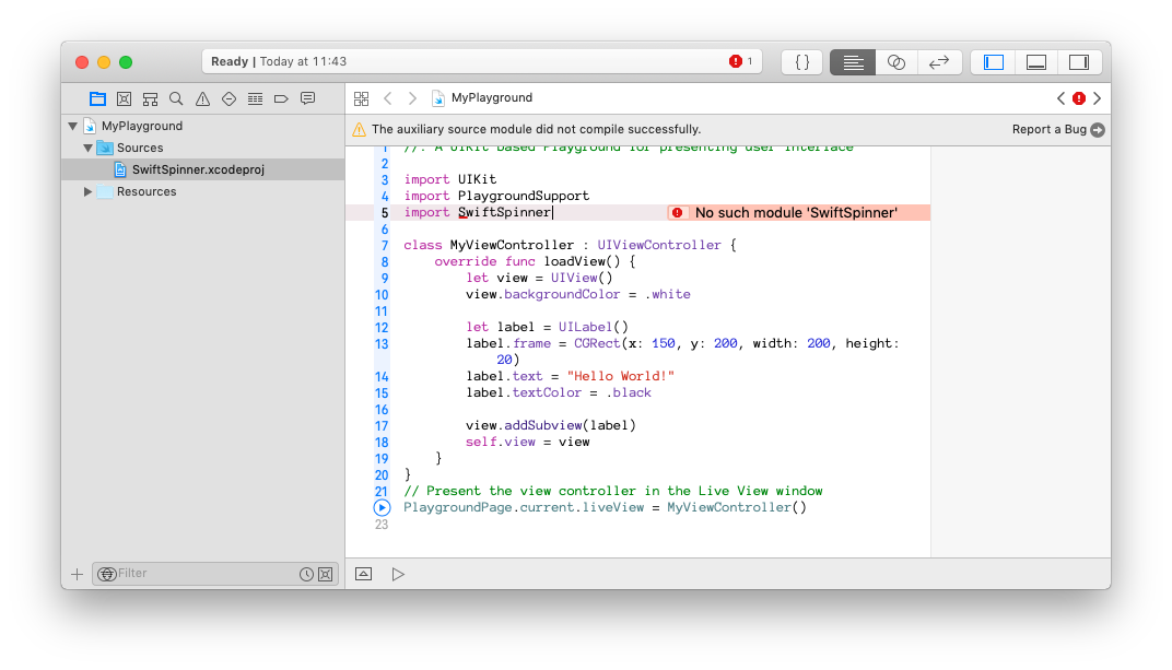 Using 3rd party frameworks in Xcode 10 Playgrounds | by Paul Ardeleanu ...