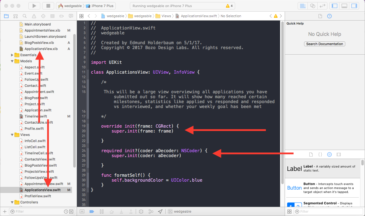 .xib in Swift 3: A Guide in Eight Steps | by Edmund Holderbaum | Medium