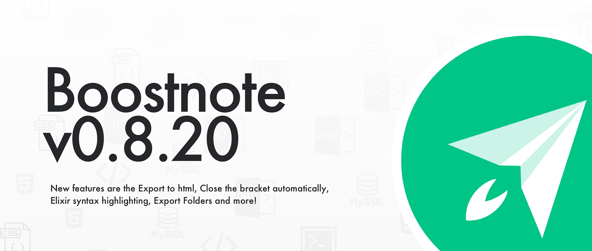 Boostnote v0.8.20 Release. We’ve been hard at work since Boostnote… | by Boost Note | Boost Note ...