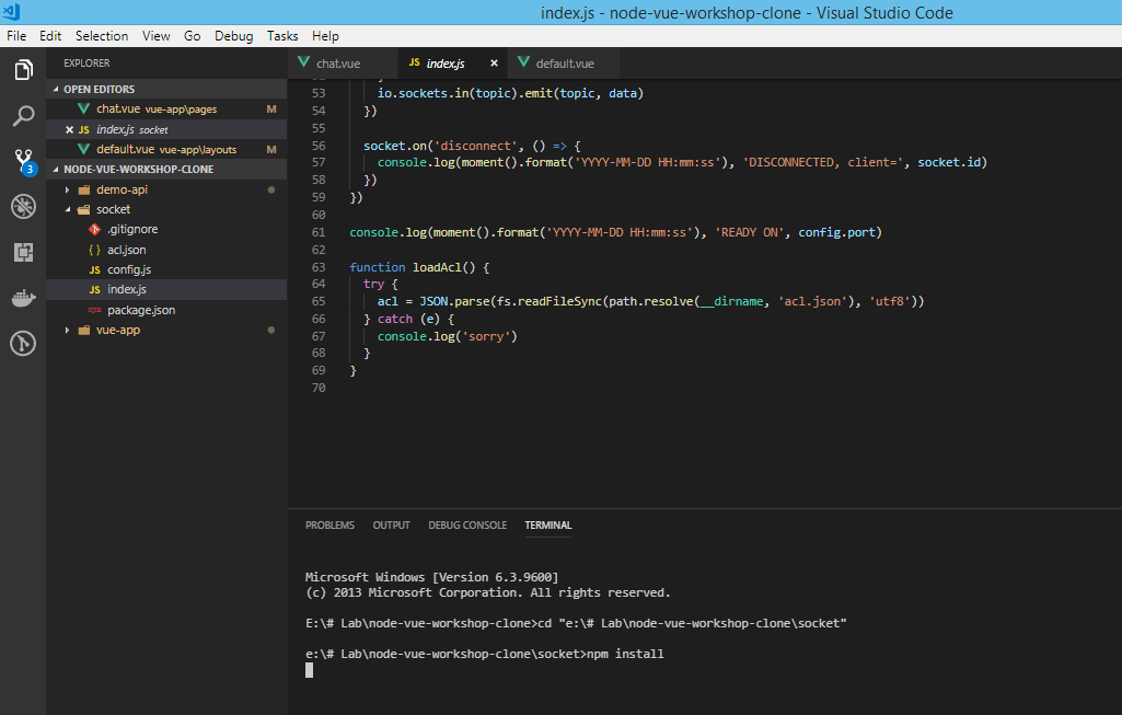 Note : บันทึก Workshop สร้าง Website ด้วย Node.js + Vue.js #Part 7 | by Artdvp | Medium