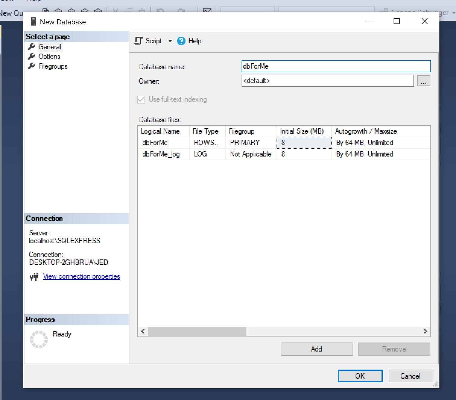 การติดตั้ง Microsoft SQL Server 2017 Express และทดสอบสร้าง Database ...