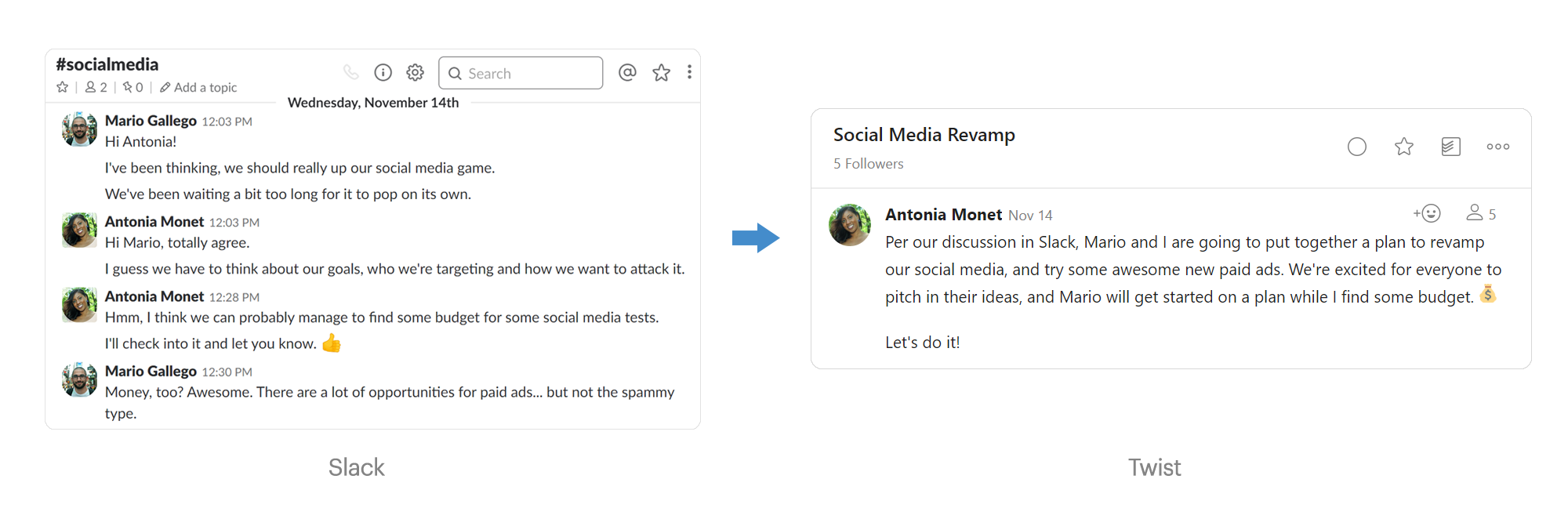 Goodbye, Slack: How to Move Your Team to Twist | by Doist | Ambition ...