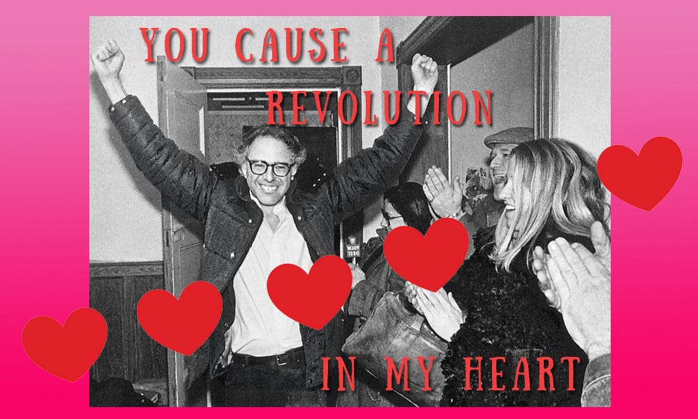 Say Happy Valentine’s Day with Bernie Sanders Cards | by Lauren Modery ...