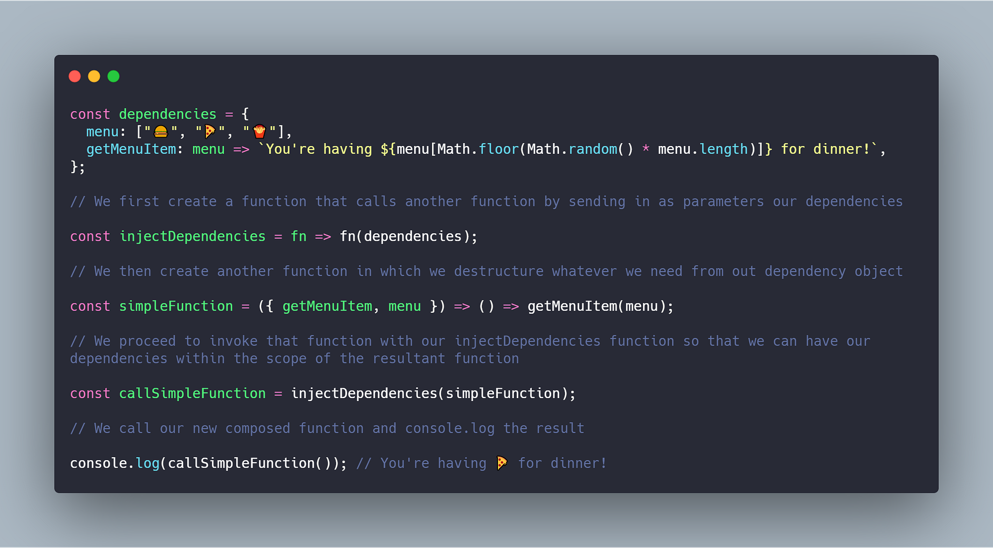 A functional approach to Dependency Injection in Javascript | by ...