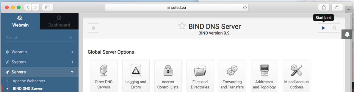 DNS Server with Webmin | by Leandro Almeida | Medium