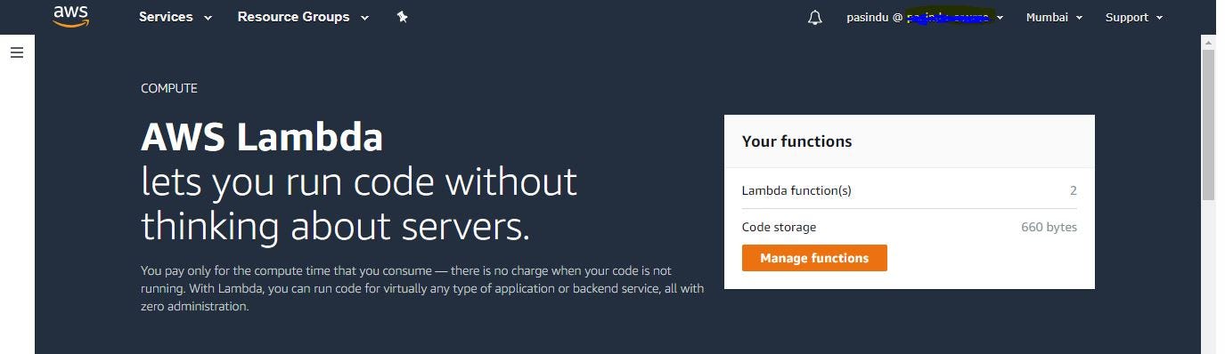 AWS Lambda- A Serverless Computing Service | by Pasindu Senarath | Medium