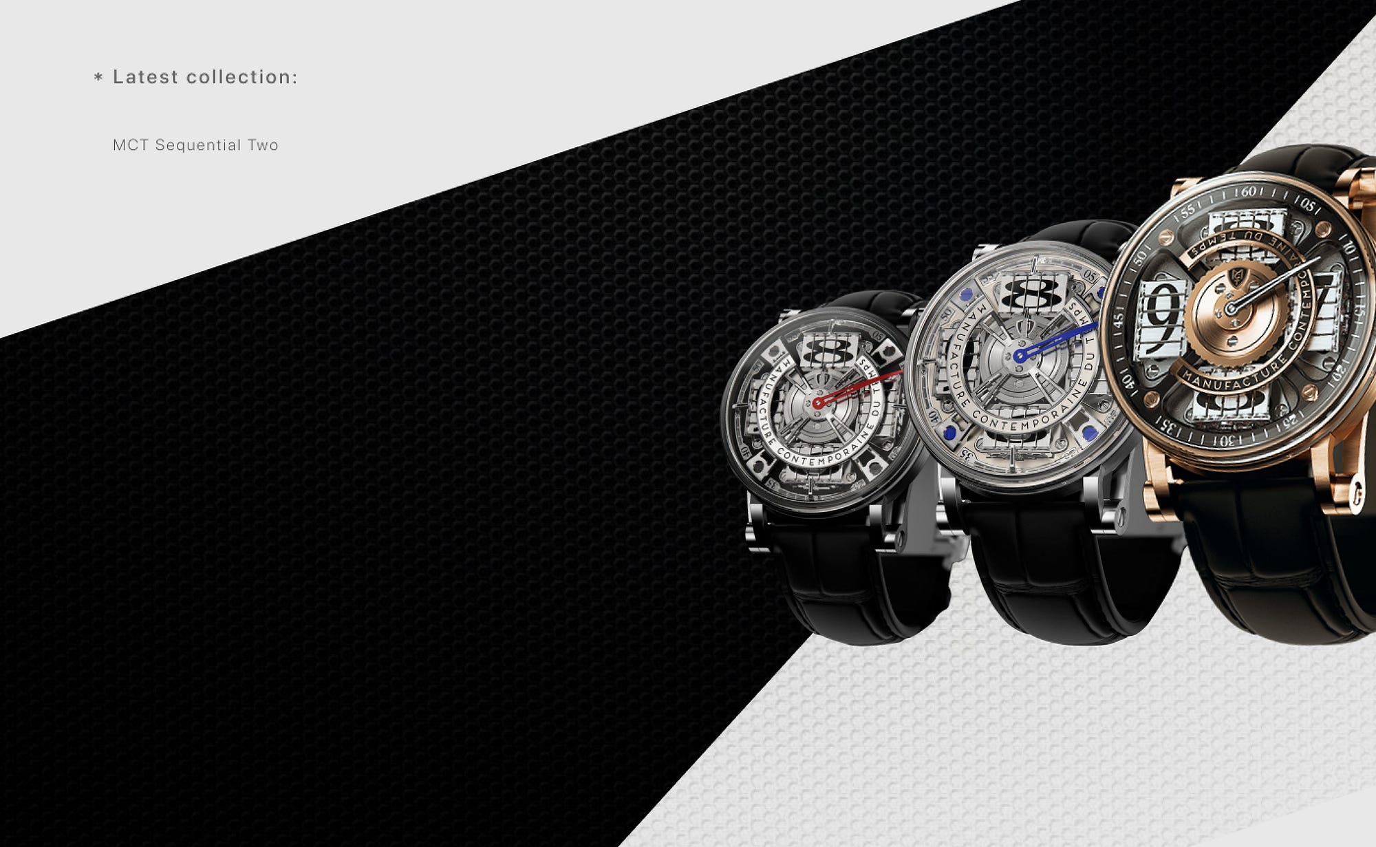 MCT watches website: case study. Ecommerce website for premium watches ...
