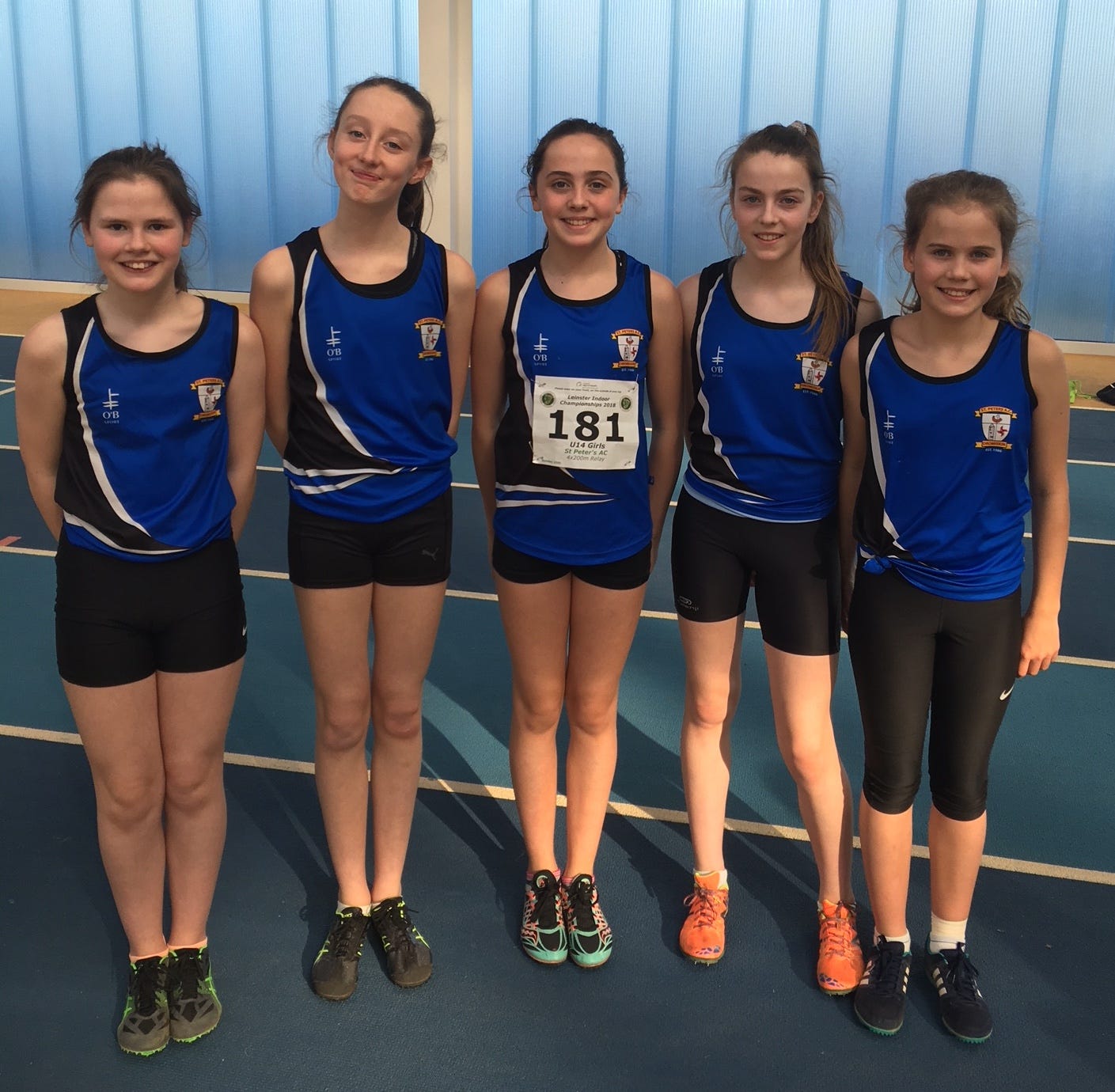 ATHLETICS | St Peter’s U14 girls just miss out on the medals at Relay ...