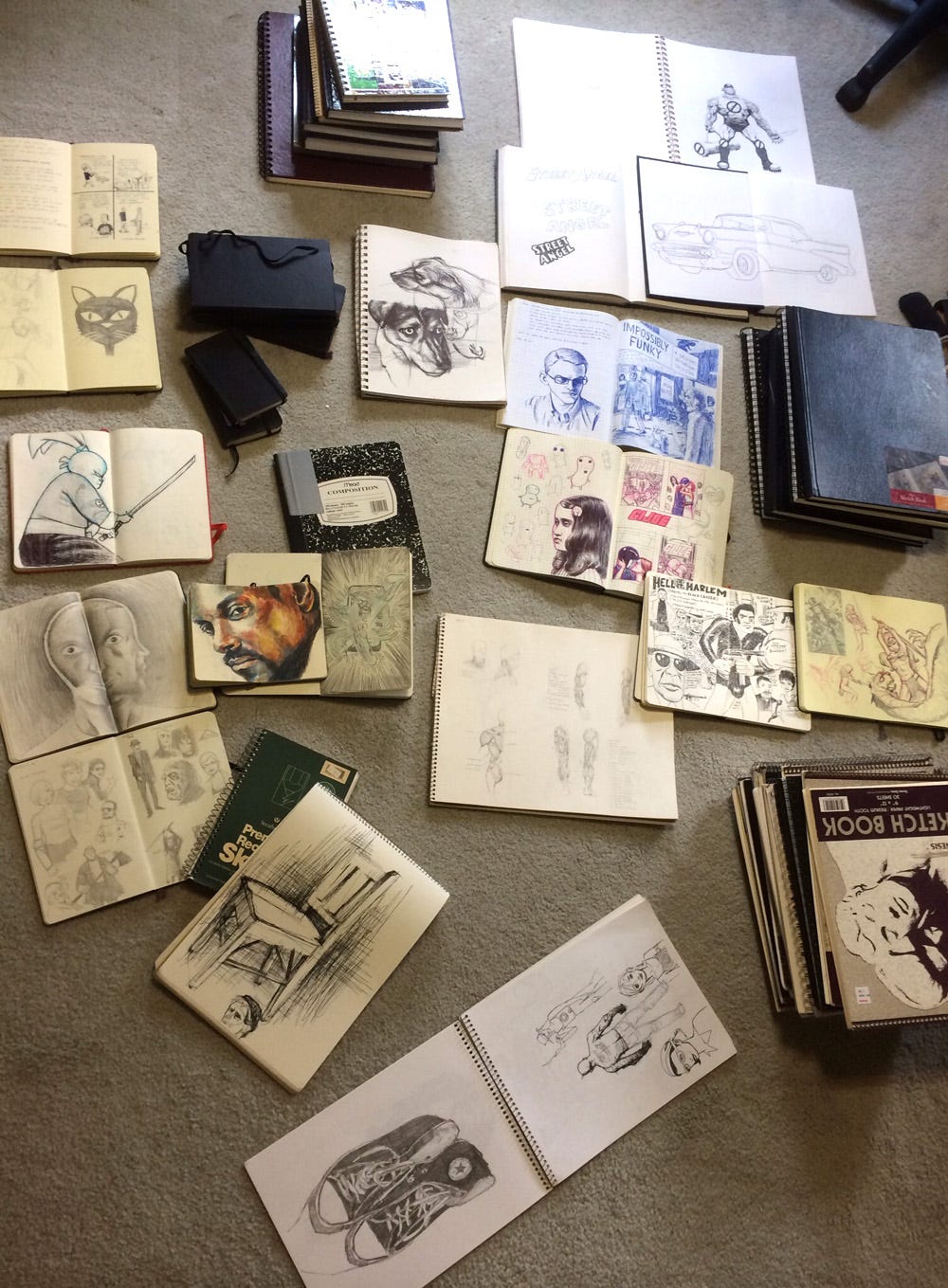 Notes. Ideas. Roughs.. Jim Rugg’s Sketchbook | by The Nib | The Nib ...