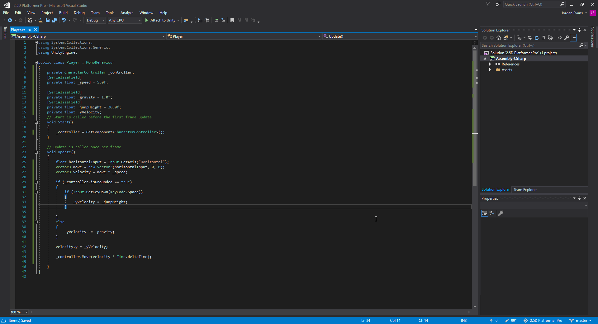 How to add Double Jump to your Game | by Jordan Evans | Nerd For Tech ...