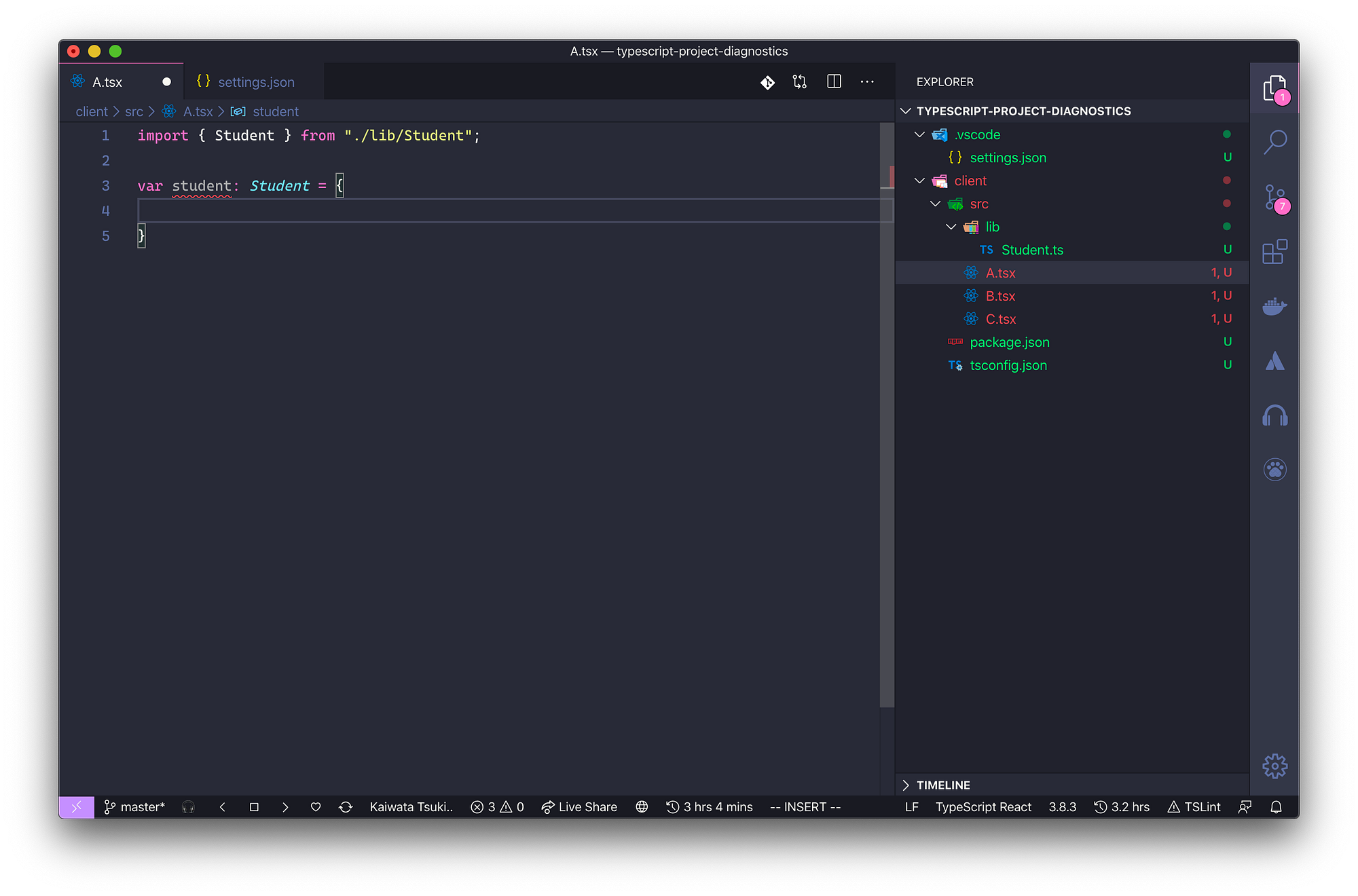 เปิดฟังก์ชัน TypeScript Project Diagnostics เพื่อให้ Visual Studio Code ...