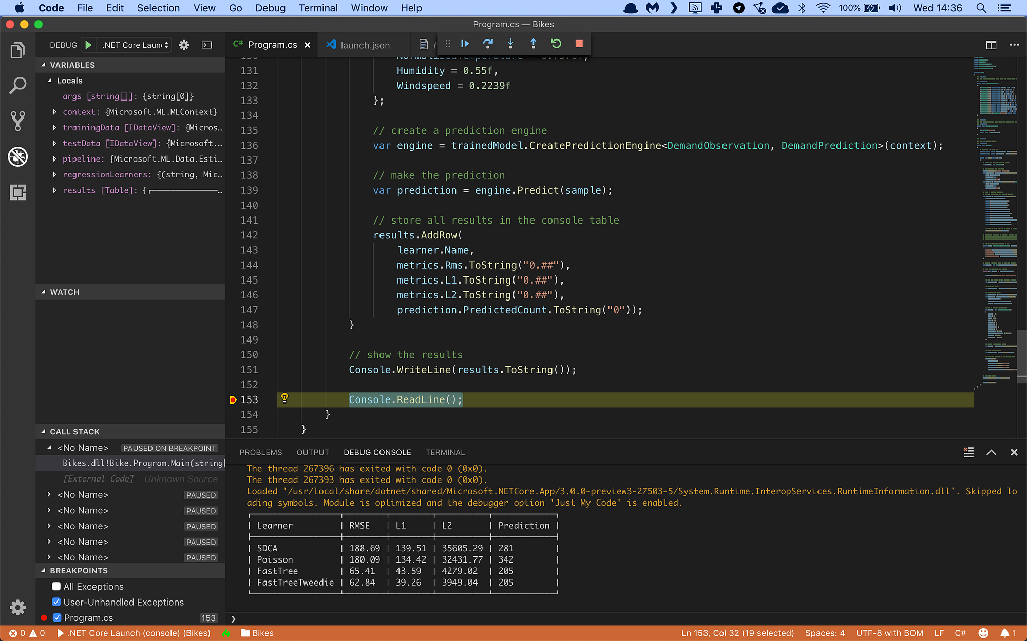 Predict Bike Sharing Demand With C# And ML.NET Machine Learning | by ...