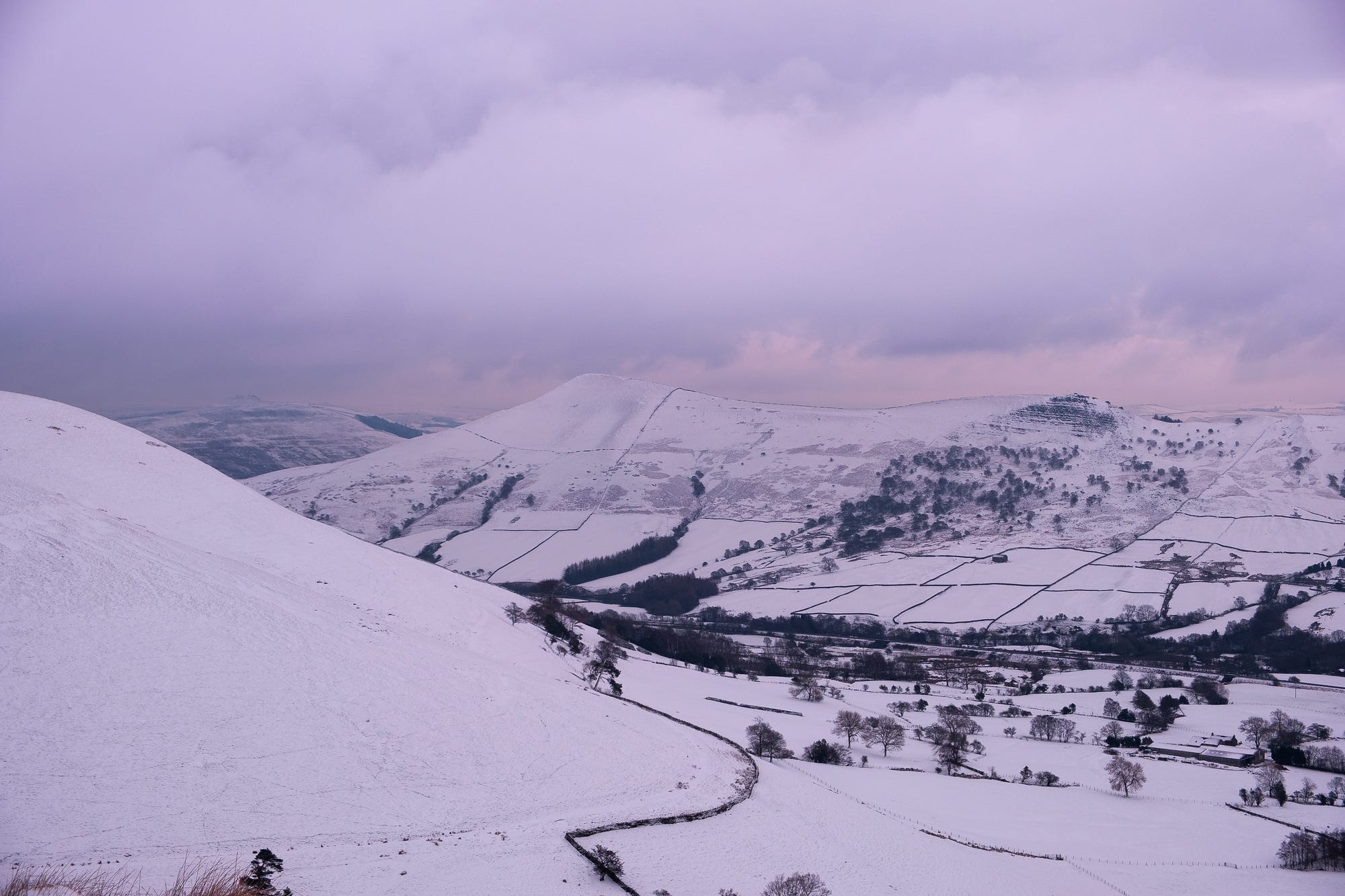 Snowy Hope valley. Photos from a couple of days rambling… | by Rich ...
