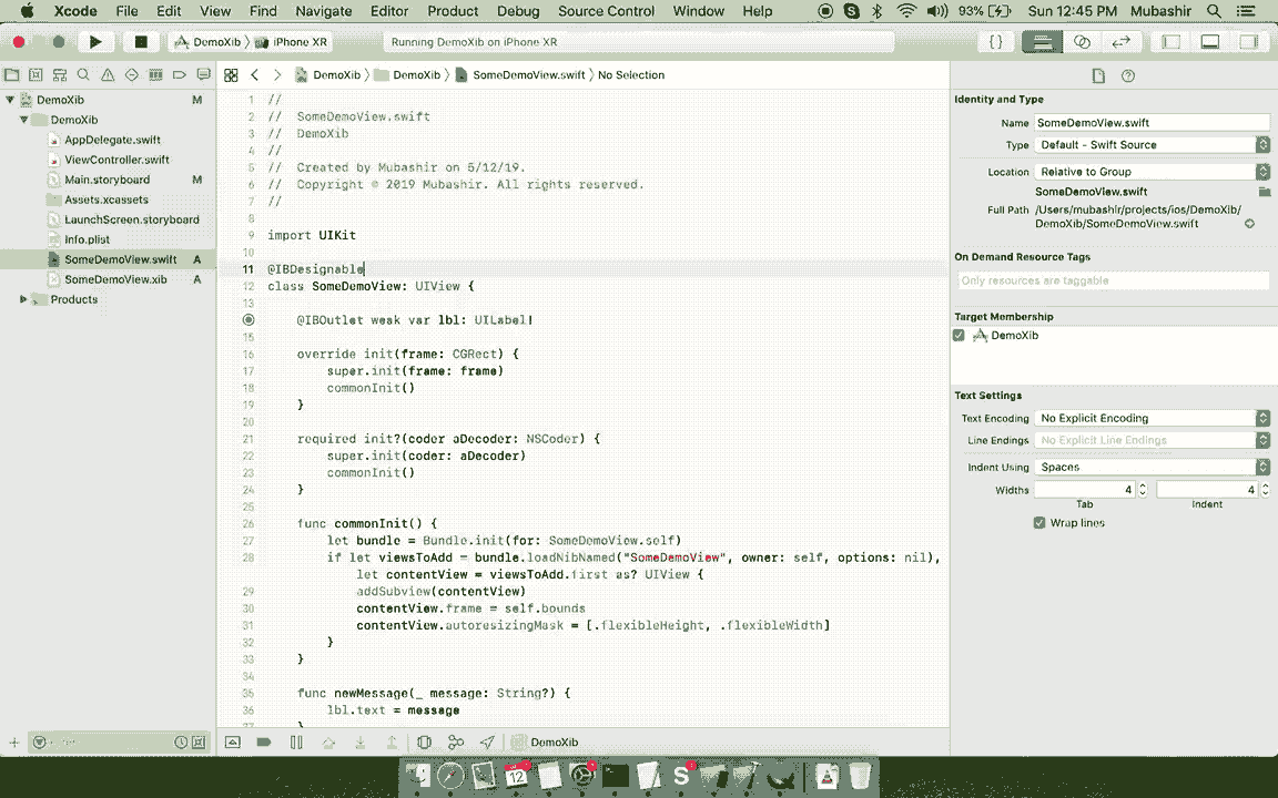 Make A View Using .xib file Xcode 10 2019 Guide | by Mubashir Ali | Medium