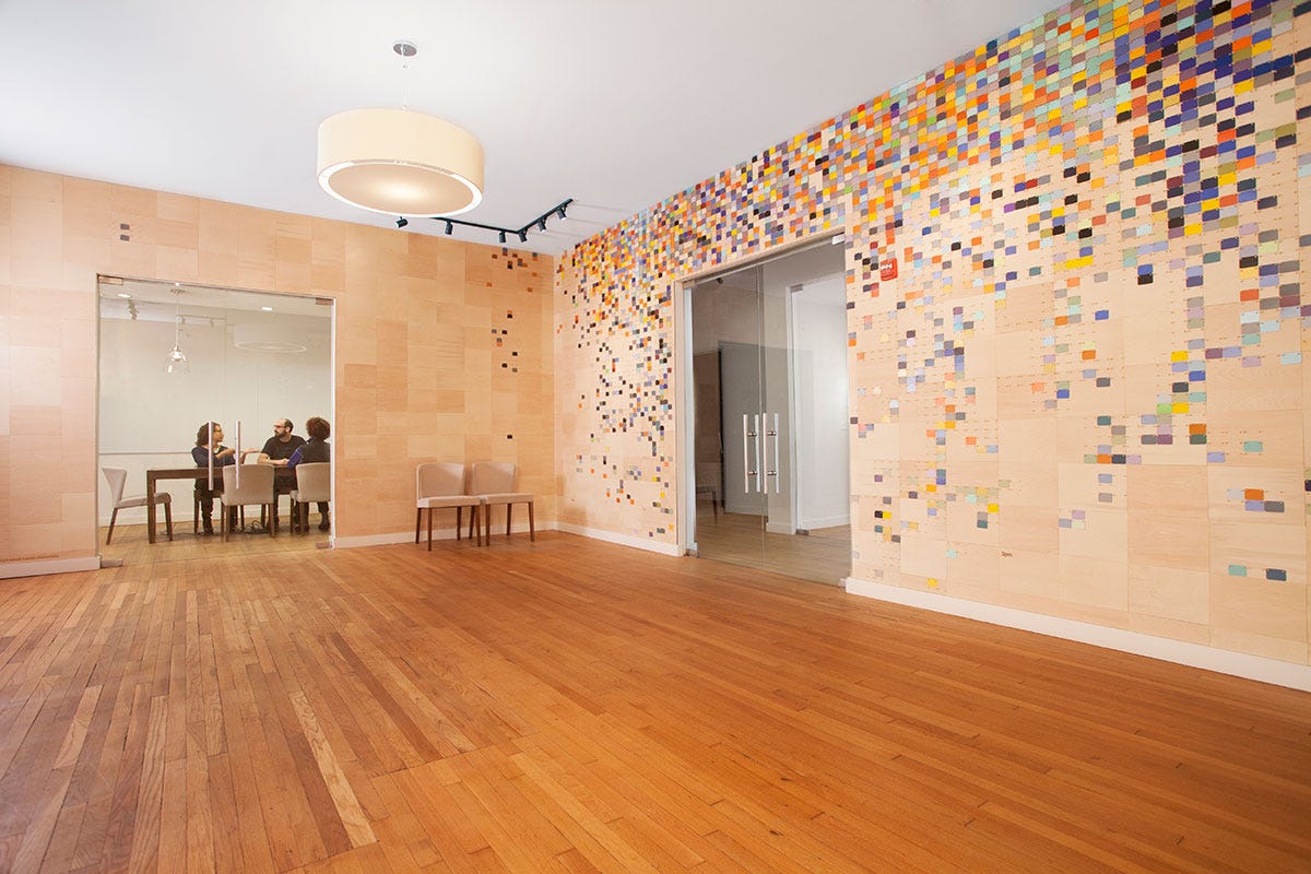 Laurie Frick Installation. A data portrait of thirteen23 | by ...