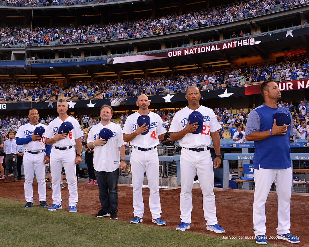 7/7/17-Something Current-LAD-4, KC-1 at Dodger Stadium. Photography by ...