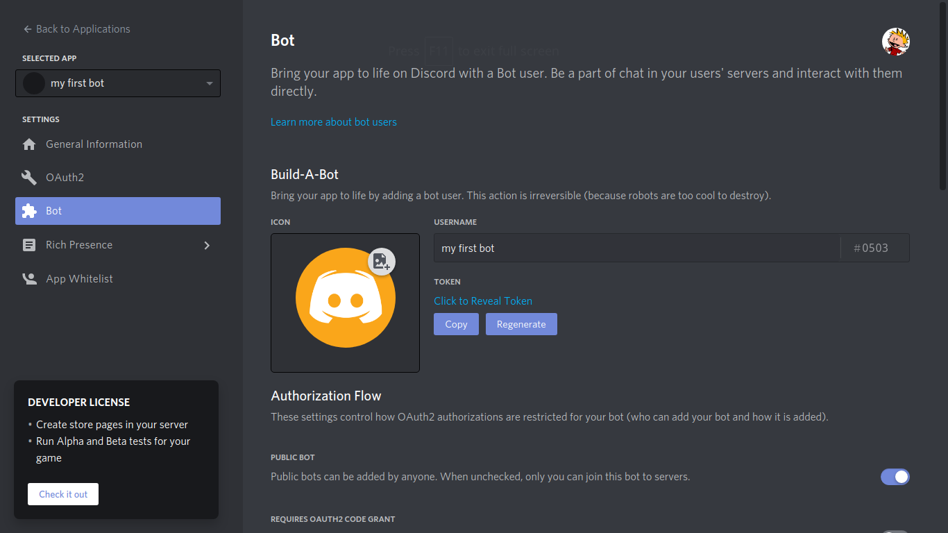 How to Create a Simple Bot Using Discord.js | by Nithil Krishnaraj ...