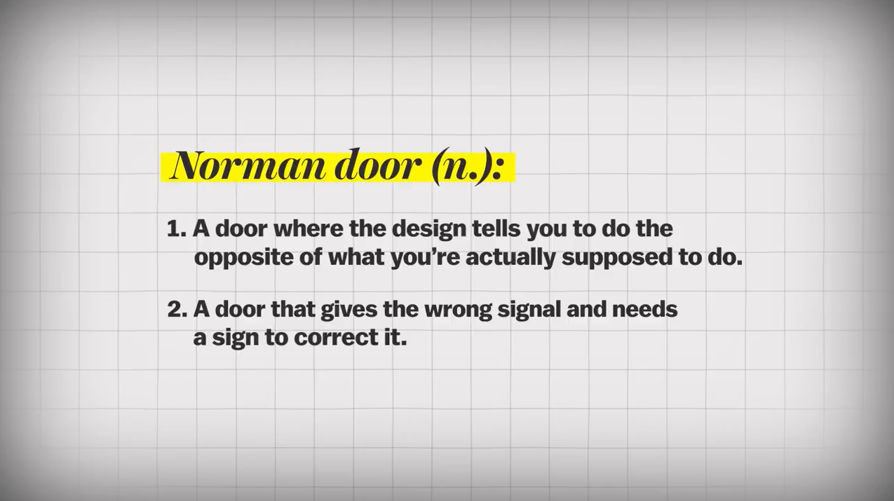 Norman Doors : To push or to pull | by Aakash Khatter | Medium