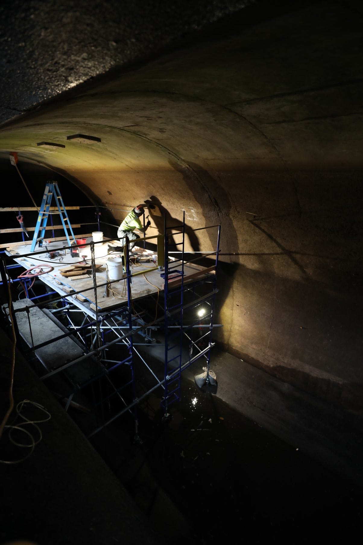 Major Influent Weir Rehab. Work is continuing on the Catskill… | by NYC ...