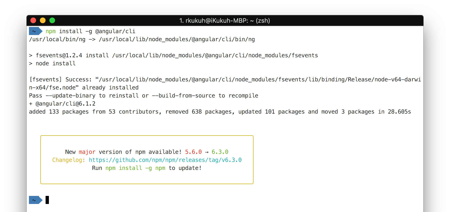 Project Setup Di Angular 6 Instalasi Angular Cli By R Kukuh Modern Web App Medium