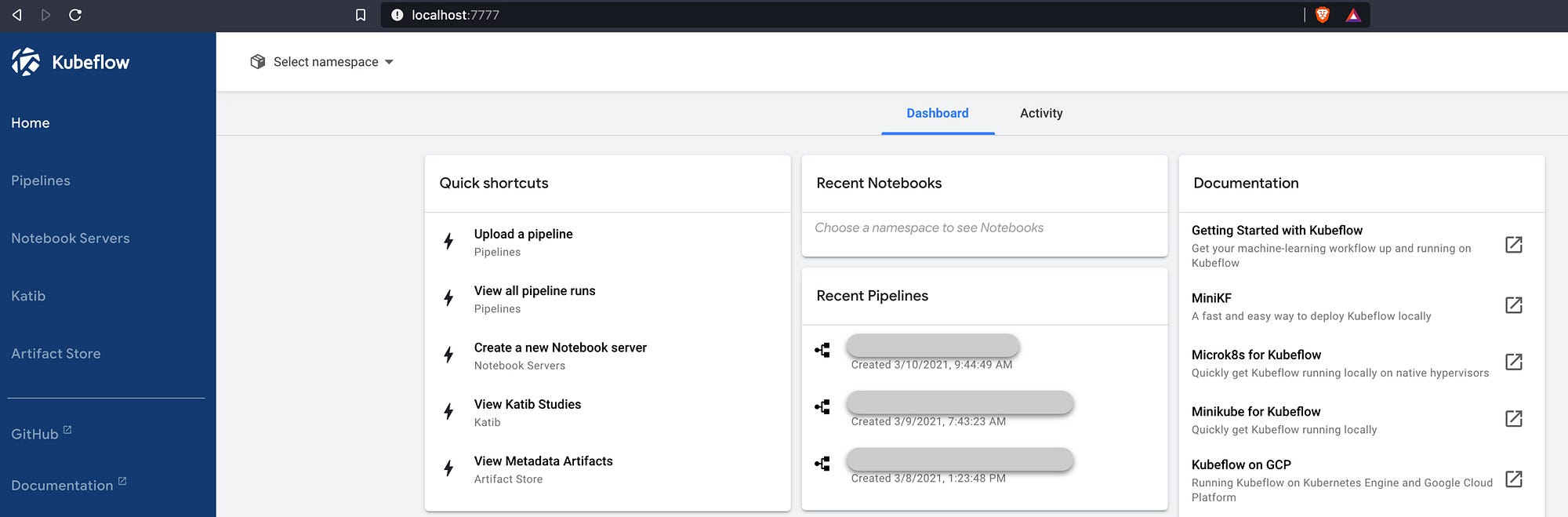 Kubeflow: How to Install and Launch Kubeflow on your Local Machine | by Fernando López | Towards ...