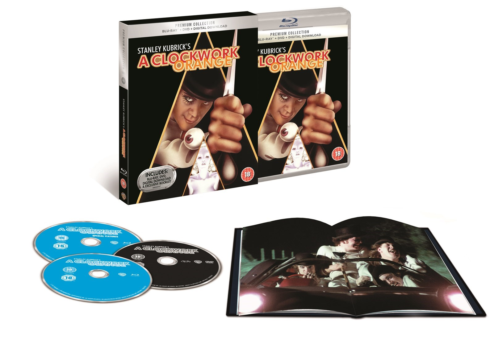 A Clockwork Orange (1971) • Blu-ray [Warner Bros. Premium Collection ...