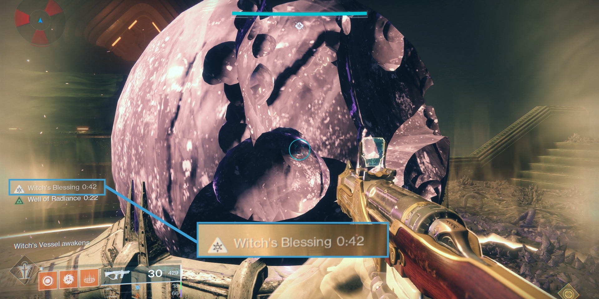 Clearing the Hive Ritual in Crown of Sorrow: Destiny 2 Raid Encounter ...