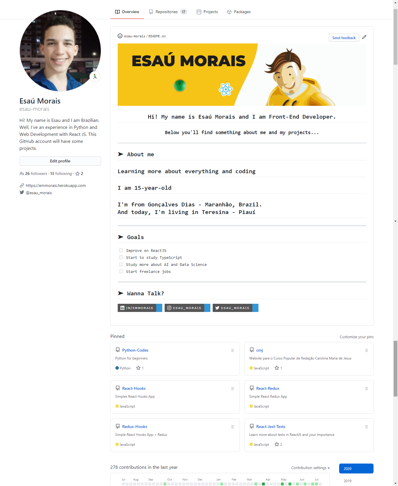 README on Your GitHub Profile | Medium
