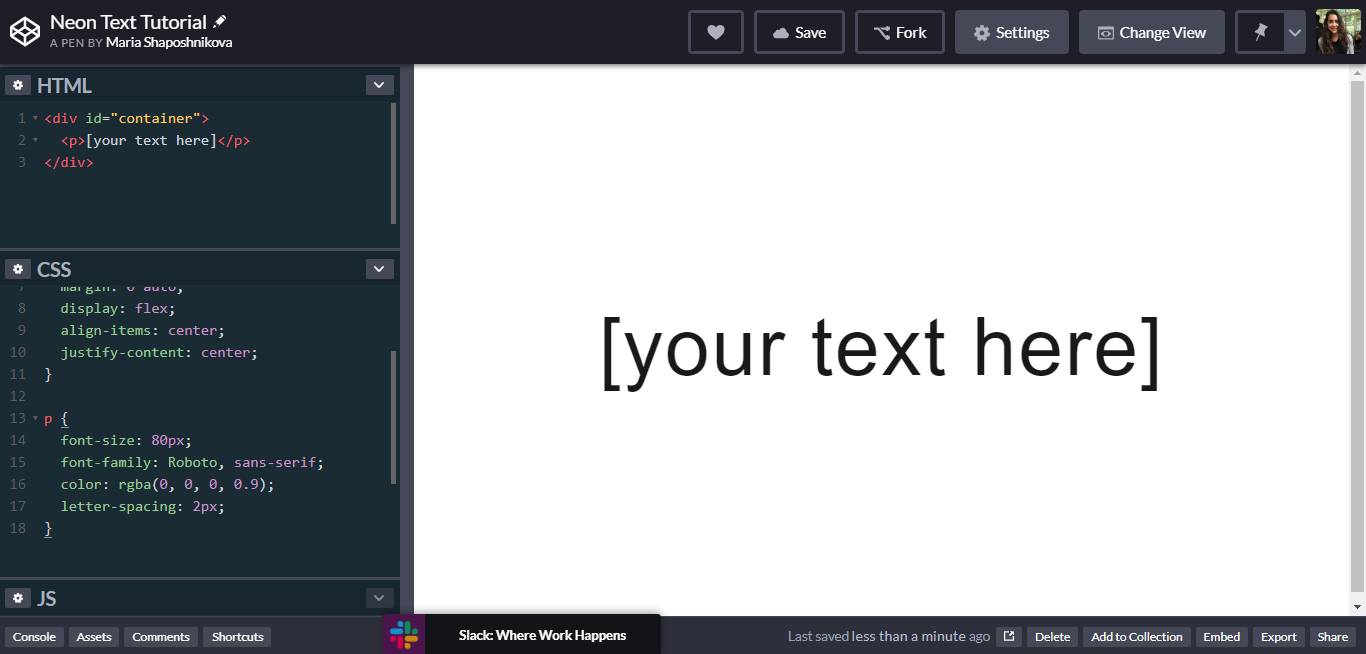 Tutorial: Neon Text in CSS. No prior coding experience required 😏 | by ...