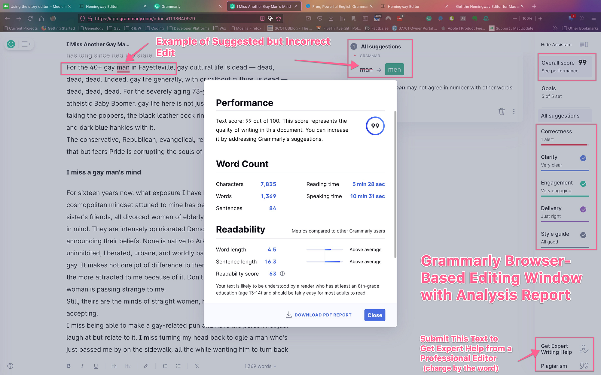 How to Edit for Superior Quality: Use AI Grammar Checkers | by The ...