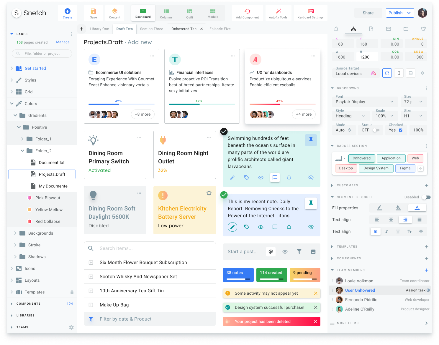 Desktop design templates. Material UI for dashboards, software and web ...
