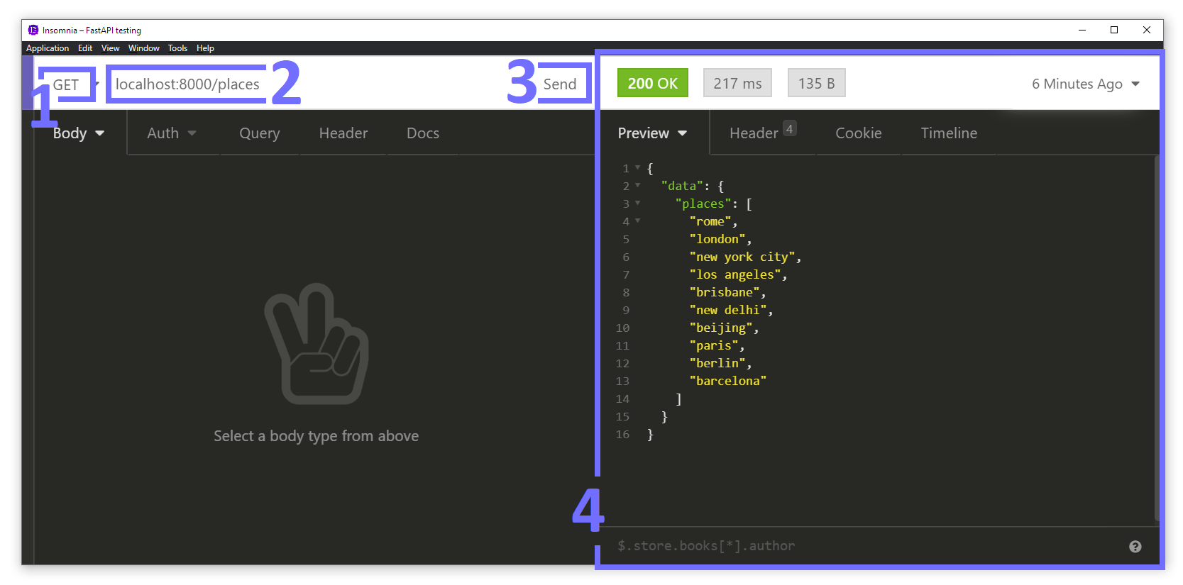 Insomnia api tutorial - hromease