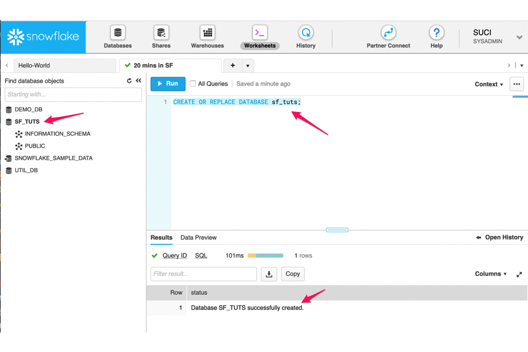 Snowflake in 20 Minutes via Web-UI - Suci Lin - Medium